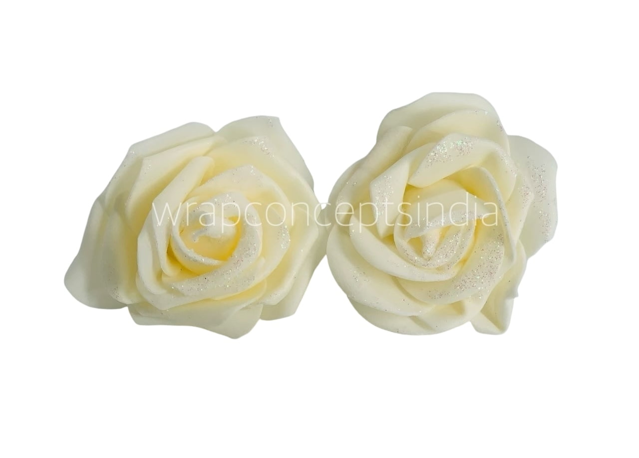 Ivory Foam Rose
