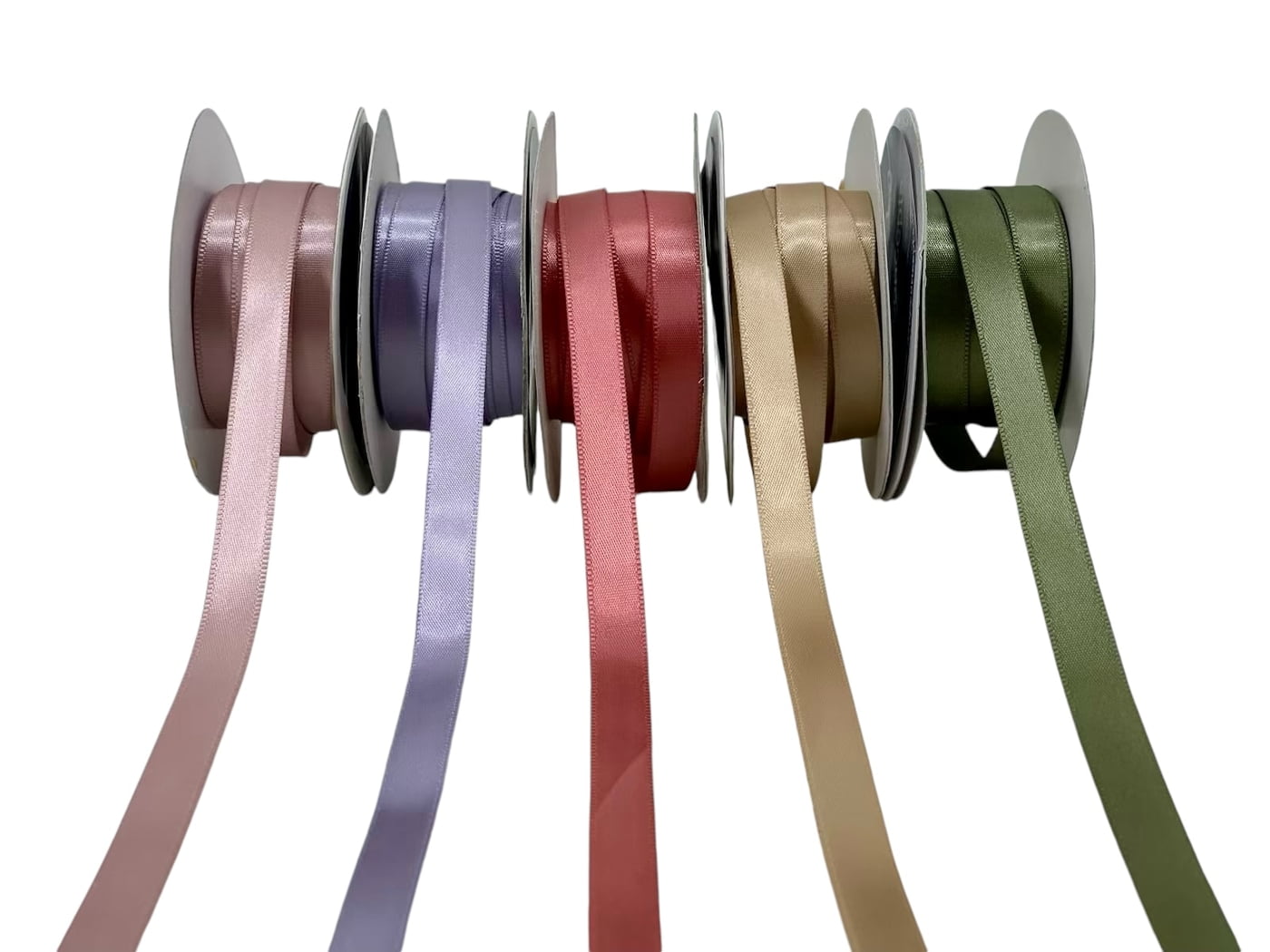 Double Face Satin Ribbon -Stone Colours -10 MM
